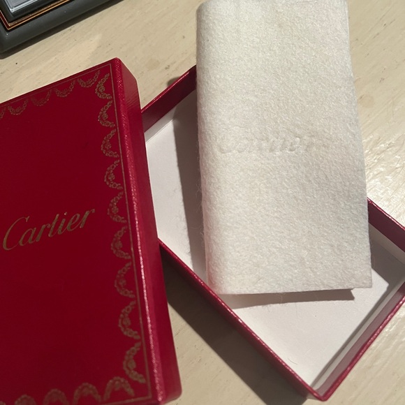 Cartier | Jewelry | Authentic Cartier Red And Gold Gift Box With ...